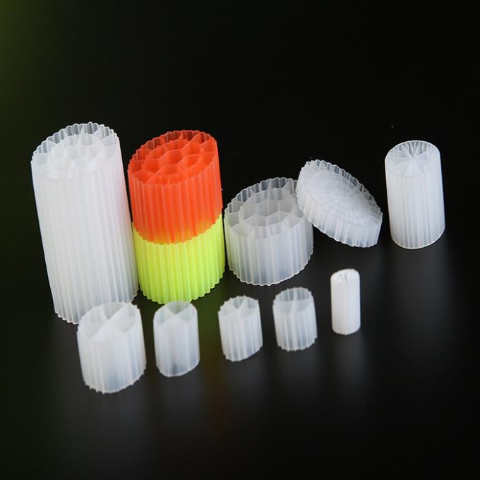 Colorul Plastic Biocell Filter Media Food Processing Super Decarburization
