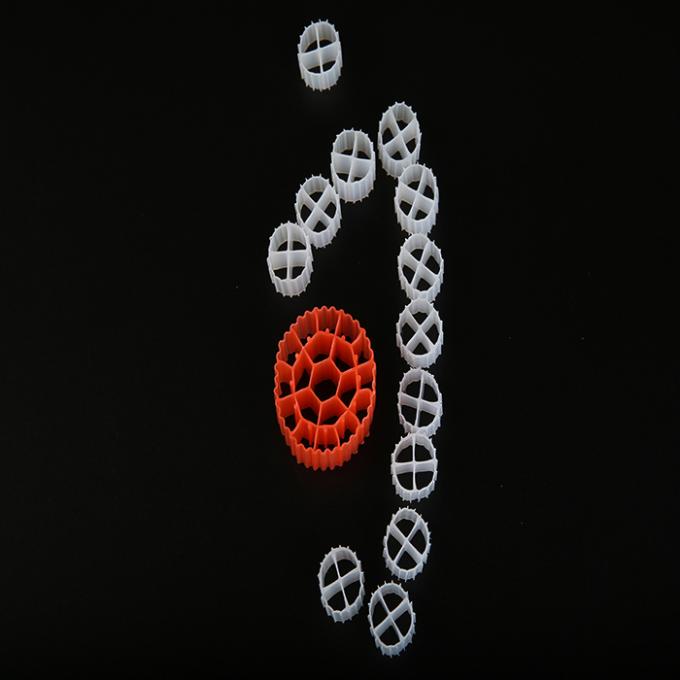 White Color MBBR Pond Biocell Filter Media Virgin HDPE Material And ...