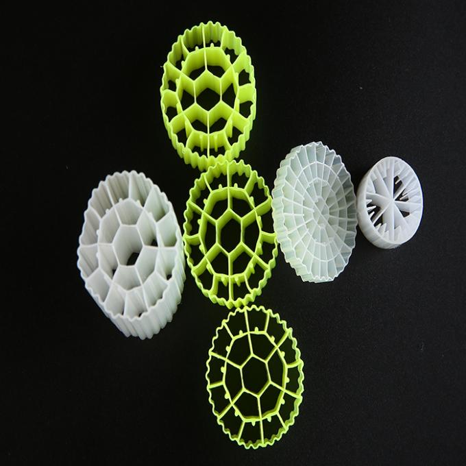 19 Holes K3 Biocell Filter Media With Virgin HDPE Material And White Color