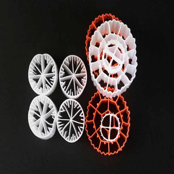 Seven Holes Biocell Filter Media HIPS white color Material Plastic ...