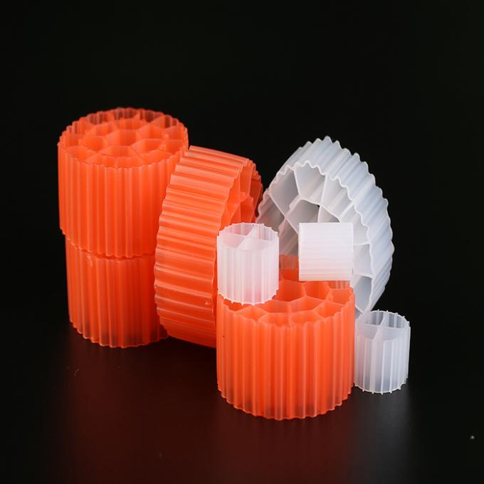 Good Surface Area Biocell Filter Media Aquaculture Biofilter HDPE Material