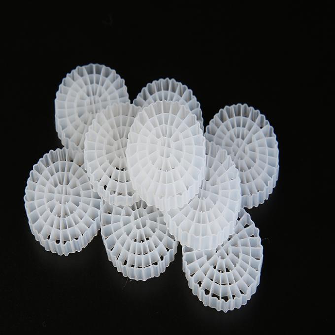 Virgin HDPE Material MBBR Plastic Bio Filter Media With Good Surface Area