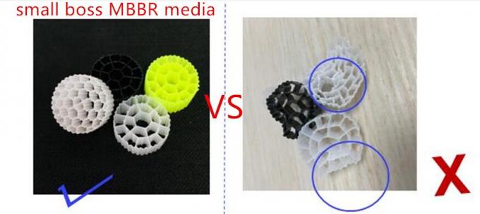 Hdpe Eco Friendly MBBR Bio Carrier 25*5mm Activity Floating Biomass Balls