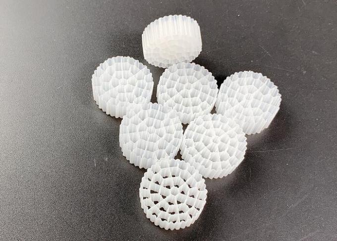 Biotube Biopipe Bio Balls Biocell Filter Media White Color HDPE Material