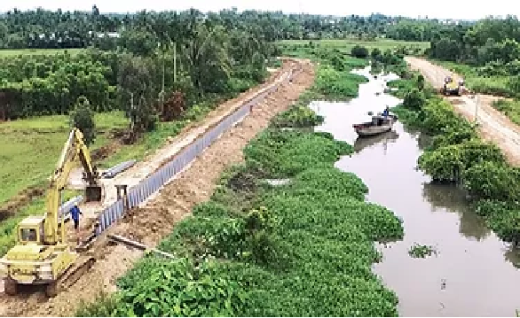 Vinyl PVC Sheet Pile For Riverbank Erosion Control