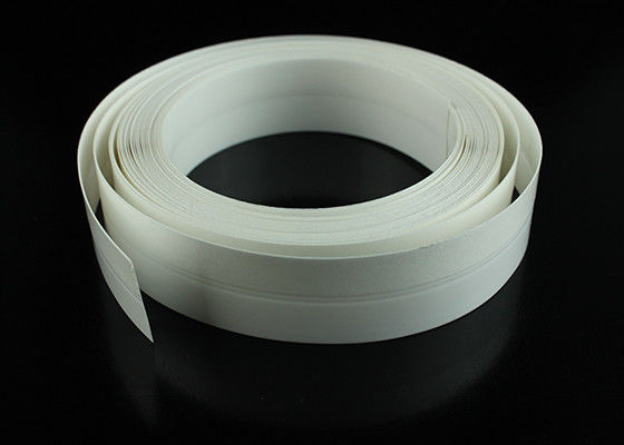 White Color Plastic Extrusion Profiles Self Adhesive Plastic Sealing Strip