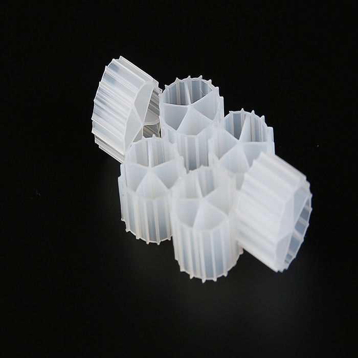 Hydrophilic MBBR Plastic Filter Media Lower Energy Consumption