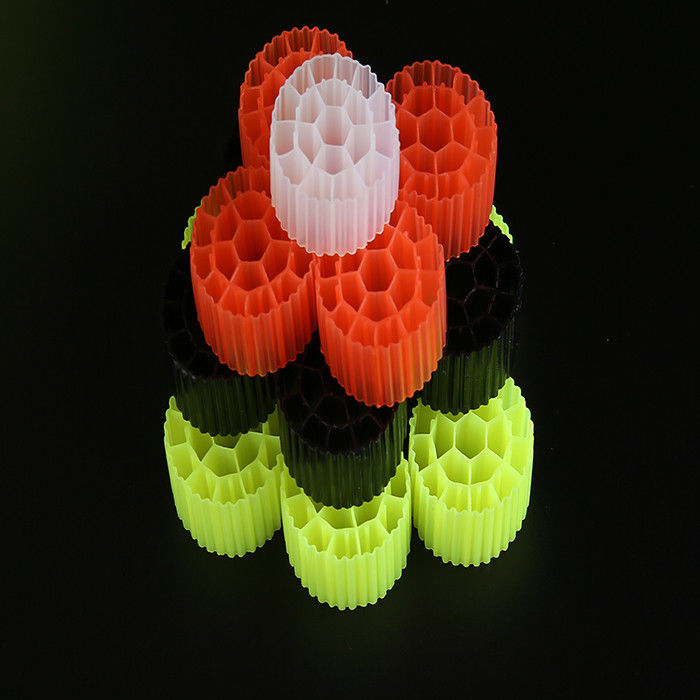 Bio Balls Plastic Filter Media Colorful And Virgin HDPE Material MBBR