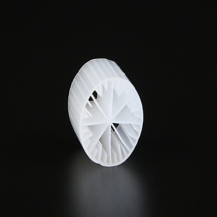 White Color MBBR Filter Media 15*15mm Size HDPE Material For Waste ...