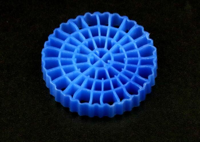 Aquarium pond fish blue color MBBR floating carrier large surface aera ...