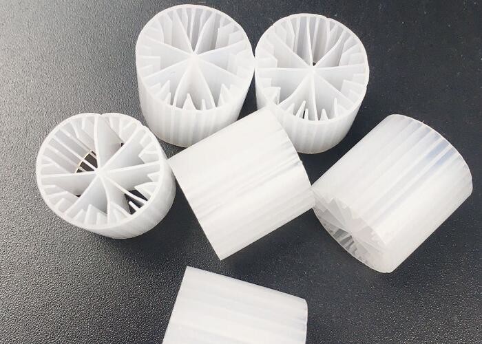 HDPE Biomass Plastic Filter Media 15*15mm For WWTP SBR Technology Carrier