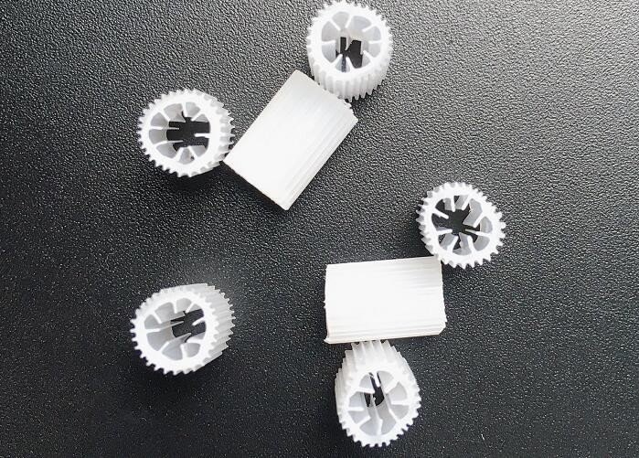 Industrial Hdpe Filter Media HIPS Material 5*5mm Size SGS Certification ...